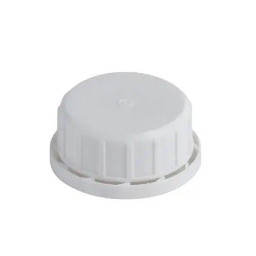 42mm Induction Heat Seal Plastic White Cap – Invopak