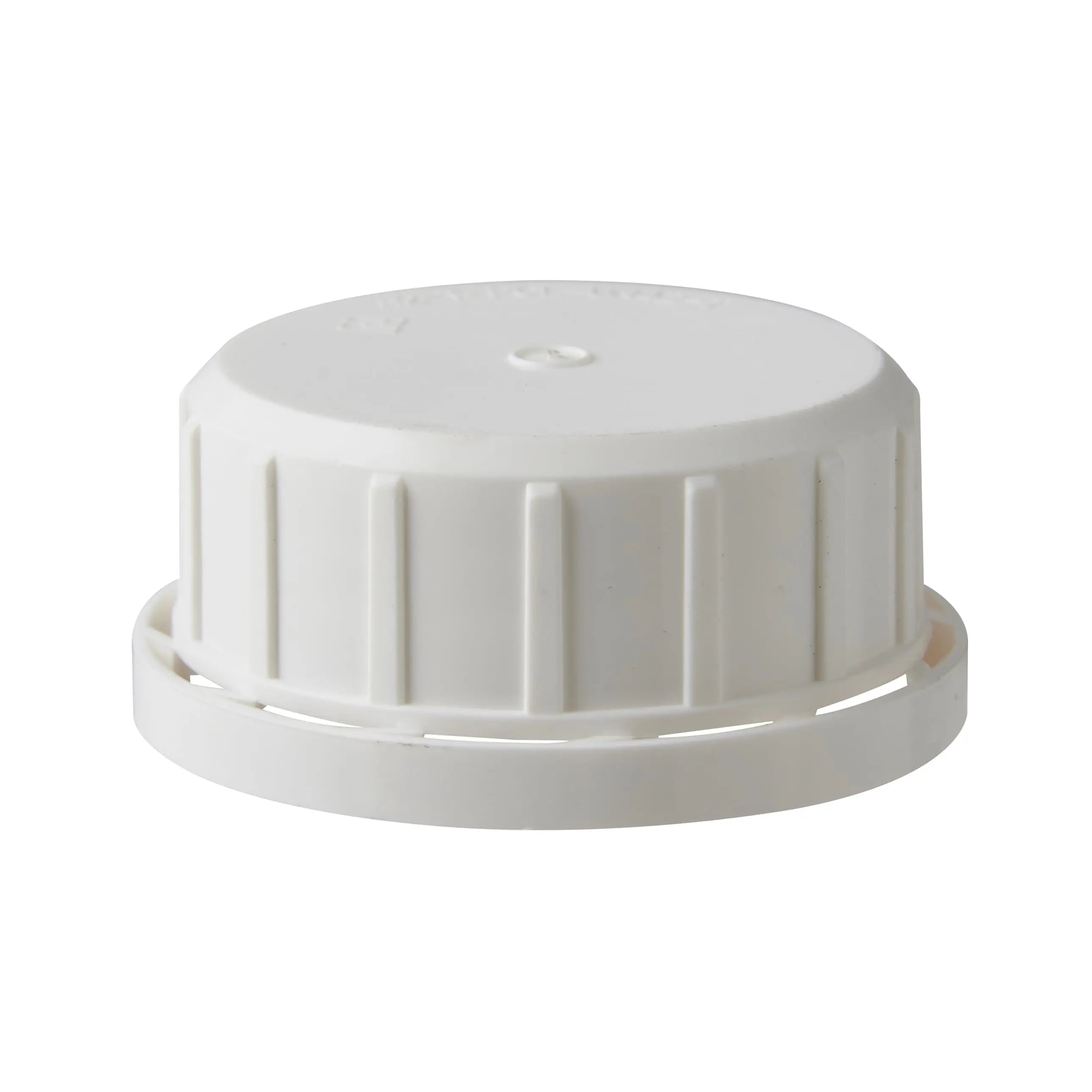 42mm Plastic White Vented Tamper Evident Cap – Invopak