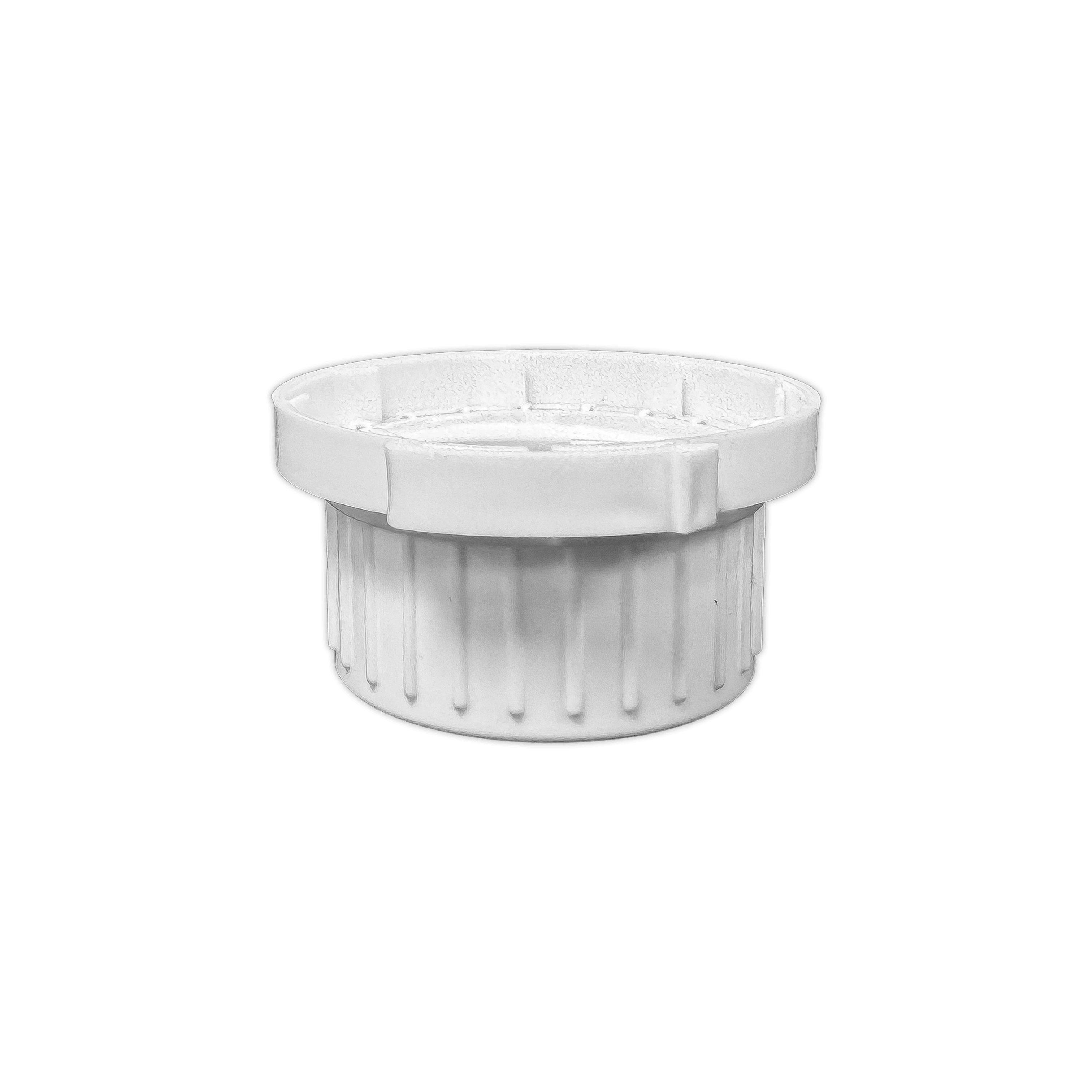 Plastic White Tamper Evident Teflon Wad Cap for System Plus 32 Tournai ...