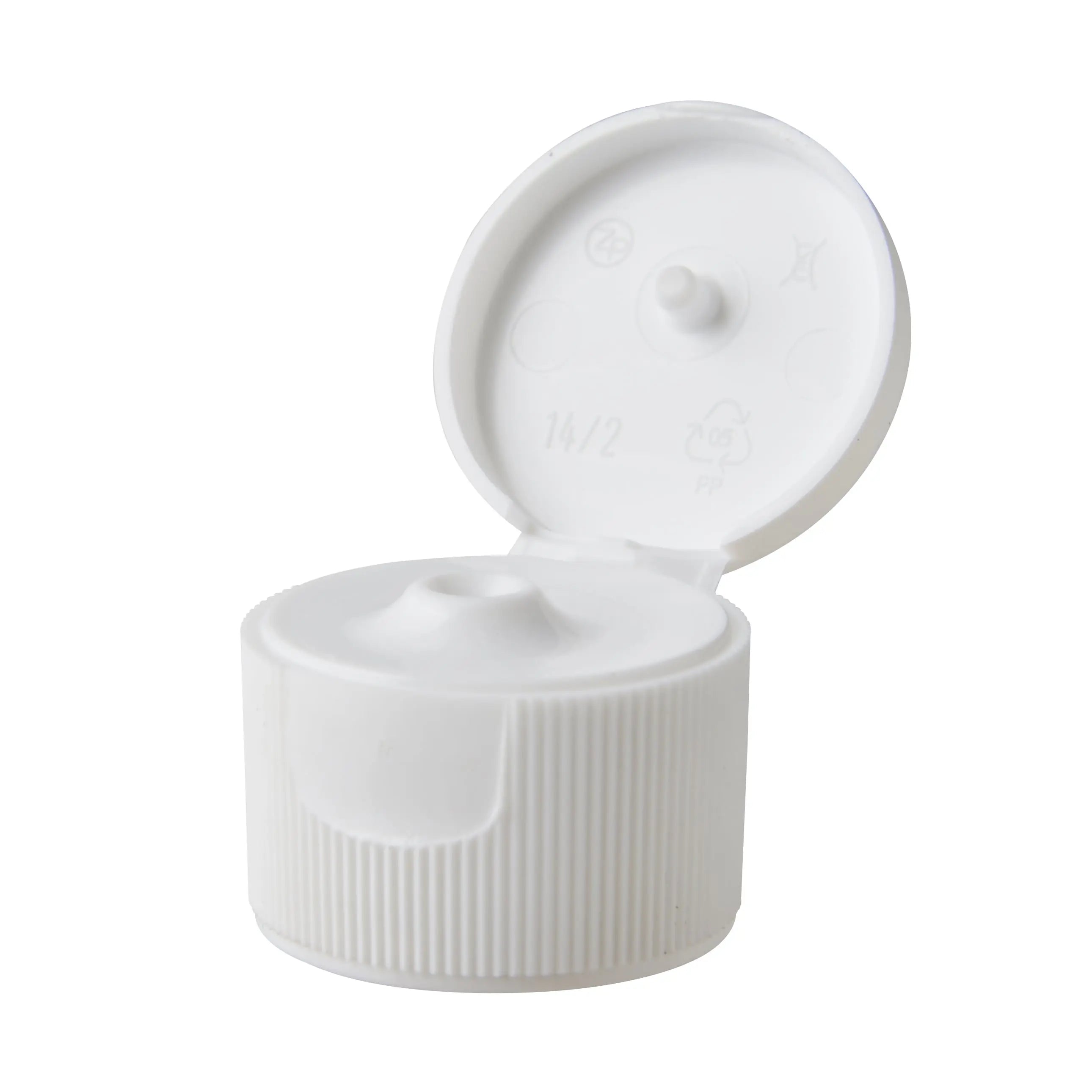 28mm Plastic White Jaysnap Cap – Invopak