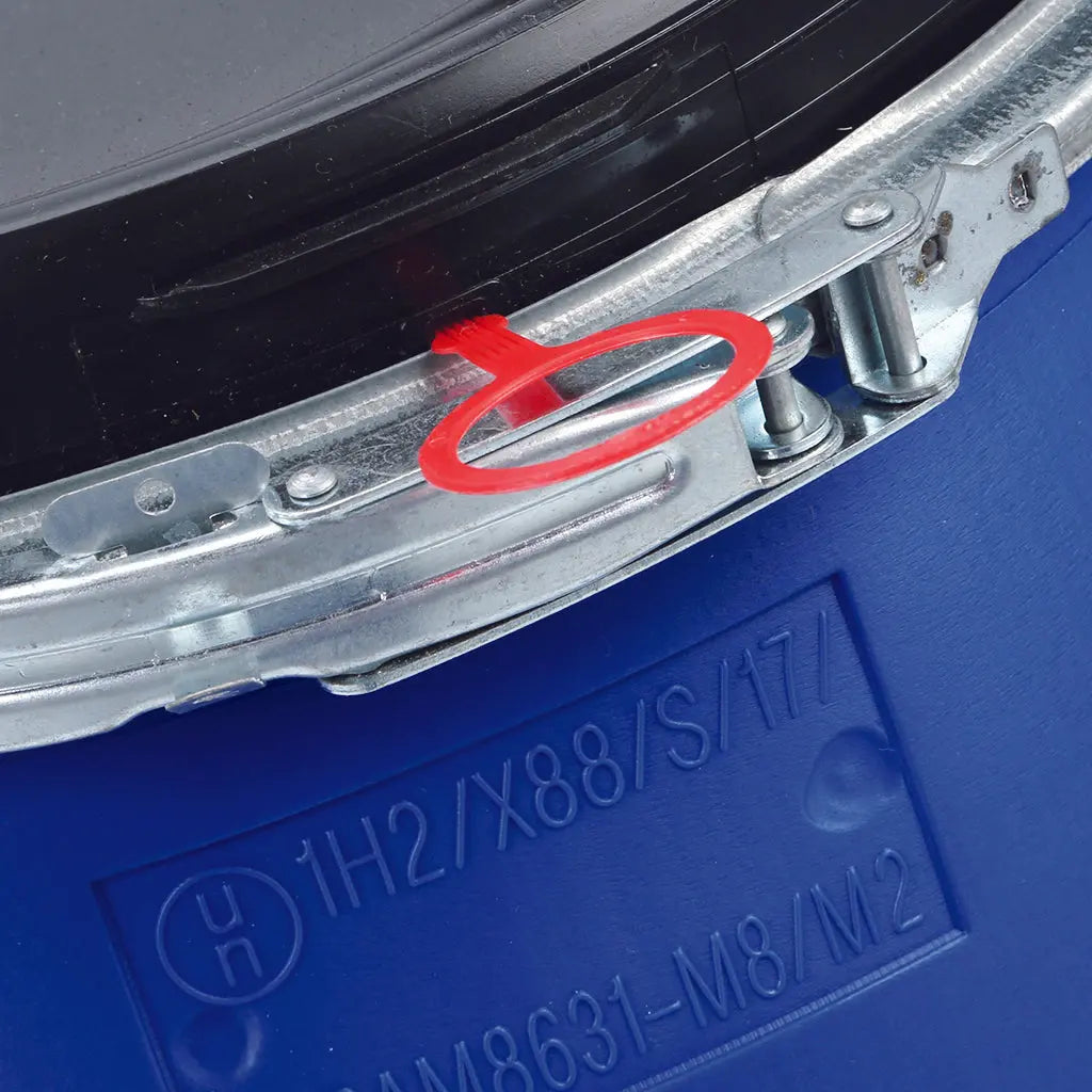 60 Litre Plastic Blue Open Top Drum UN Approved – Invopak