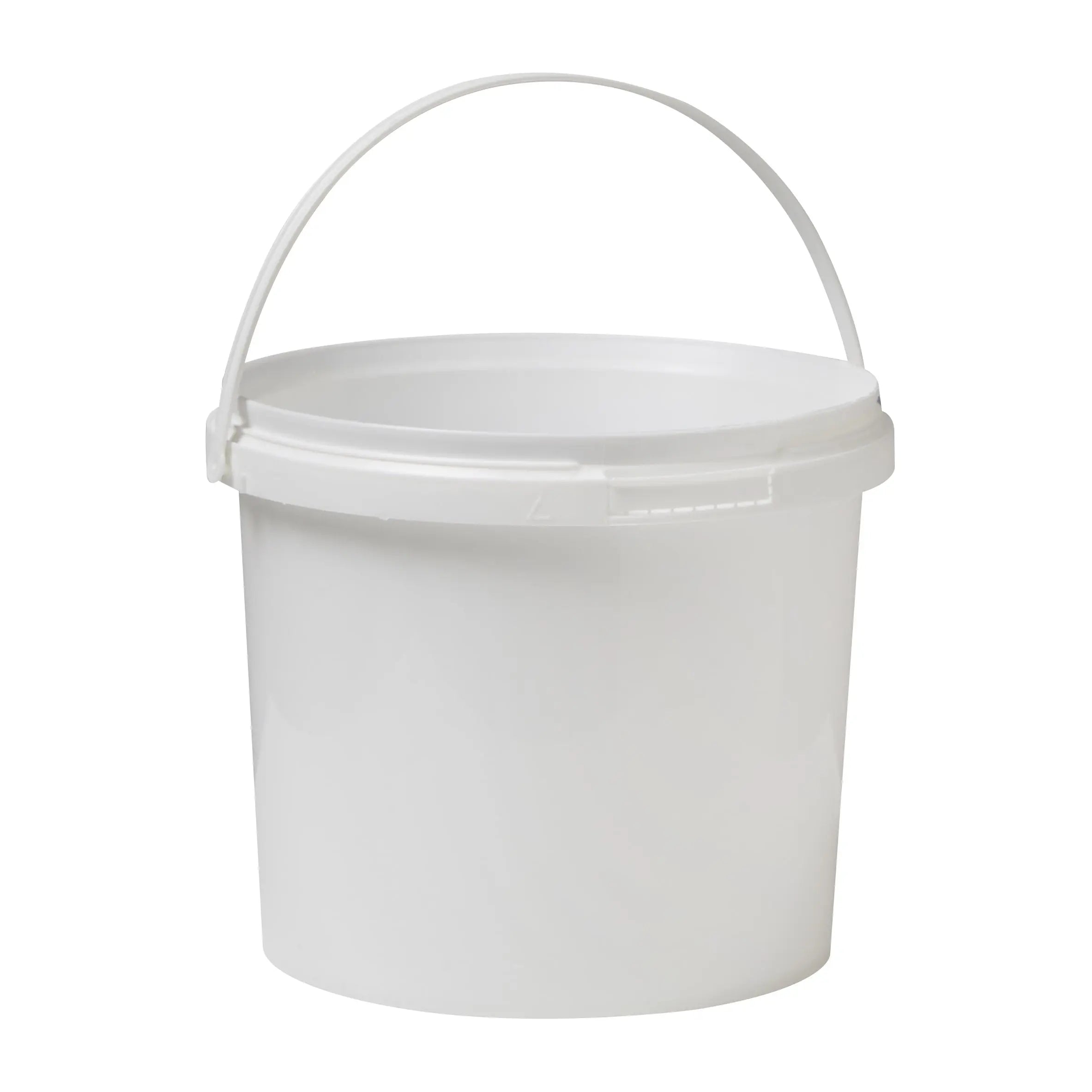 5.5 L Plastic White UN Approved Bucket with Plastic Handle – Invopak