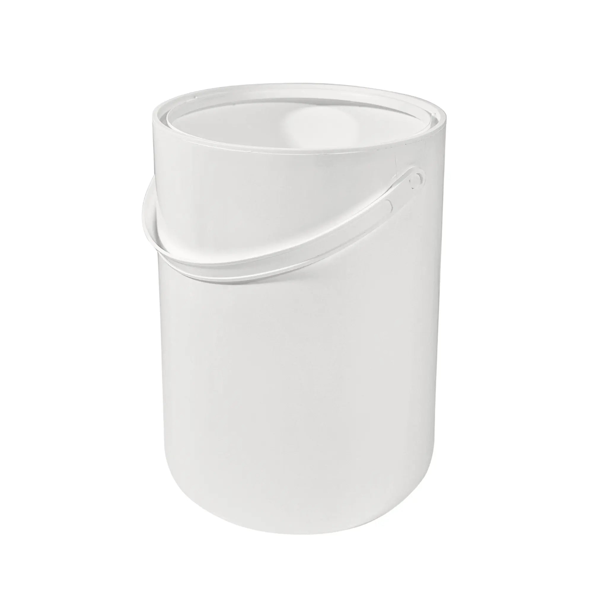 5 Litre White Plastic Paint Tin | Invopak